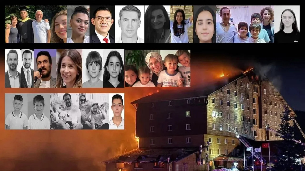 Kartalkaya Grand Kartal Oteli yangın katliamında hayatını kaybeden 78 ...