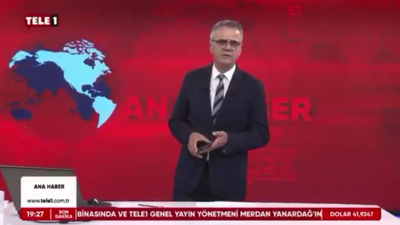 TMSF Kayyumu TELE 1 ana haber canlı yayınını kestirdi: Yalanlara teslim ...